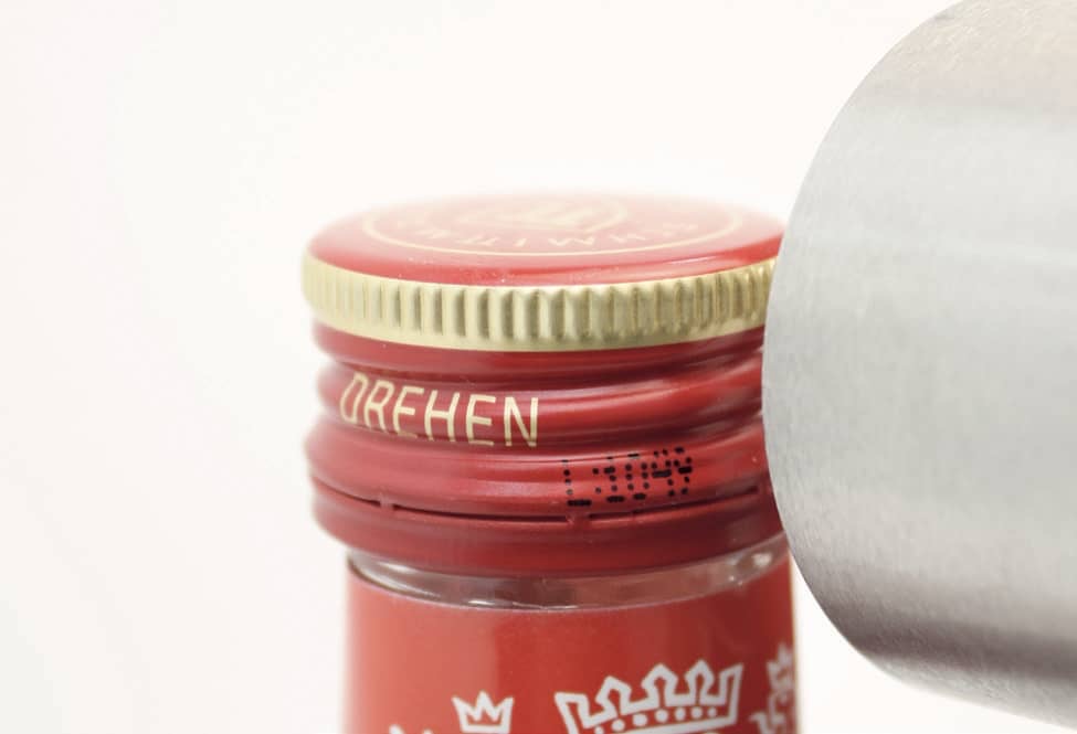 C2000 小字符喷码机：瓶盖高速高效喷码更清晰牢固，雄霸生产线 - EAMAR-国内专业喷码机标识供应商